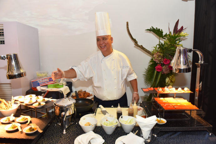 Miss Universe Dines with Mr. Okada