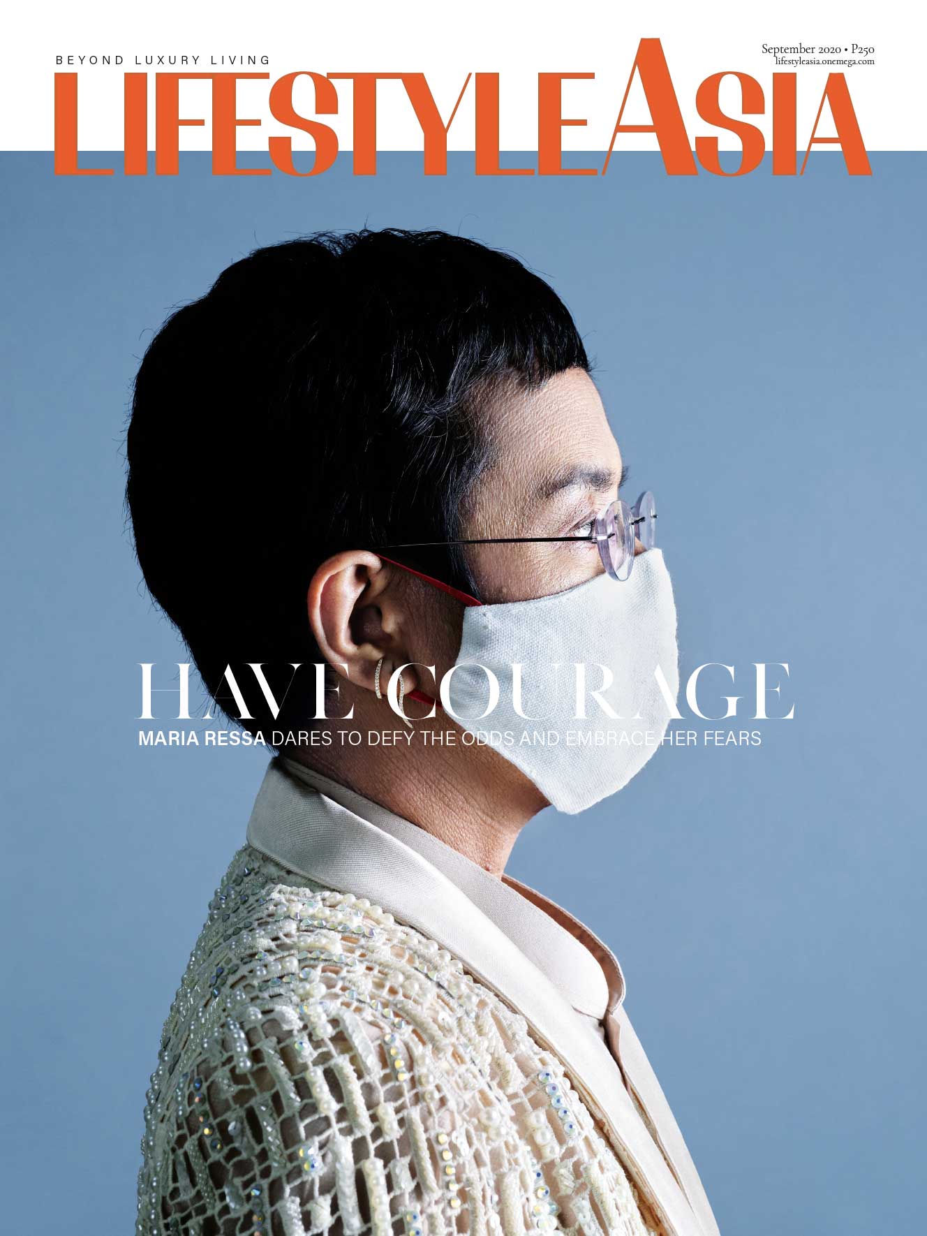 Lifestyle Asia Cover September 2020 Maria Ressa