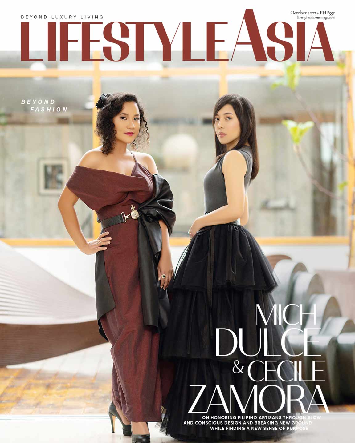 Lifestyle Asia Cover October 2022 Mich Dulce & Cecile Zamora