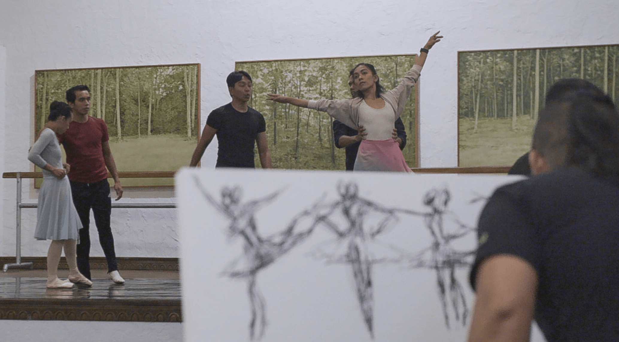 Where Ballet and Art Meet in Cultural Showcase