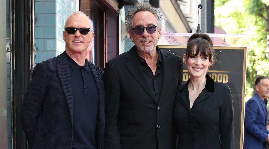 Tim Burton Receives Star On Hollywood Walk Of Fame