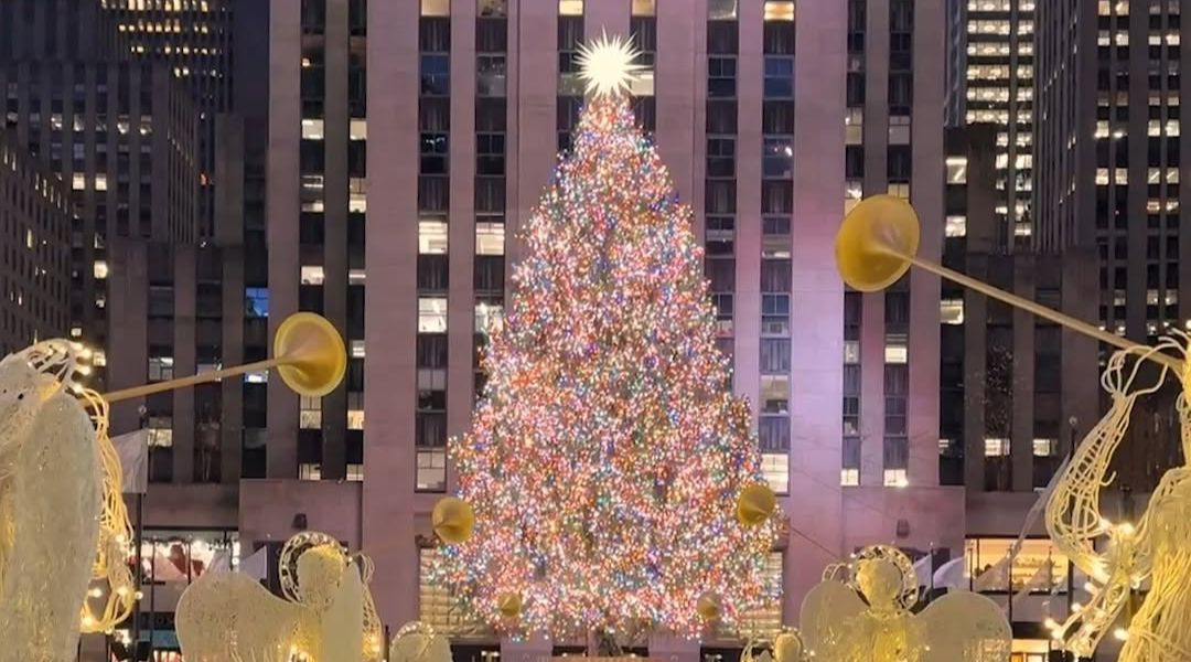 The Most Glamorous Christmas Trees Worldwide